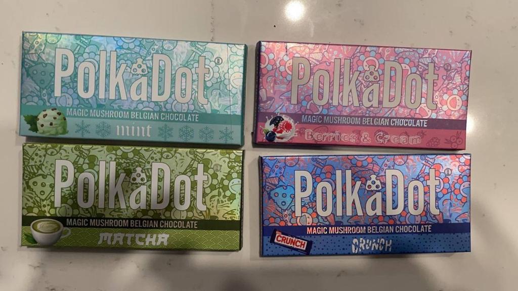 Polka Dot Mushroom Chocolate Buy Polka Dot Mushroom Chocolate Bars